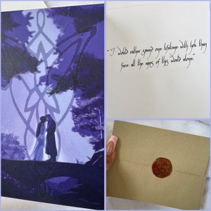 Hobbit Themed Birthday Card Lord of the Rings Bday - Etsy