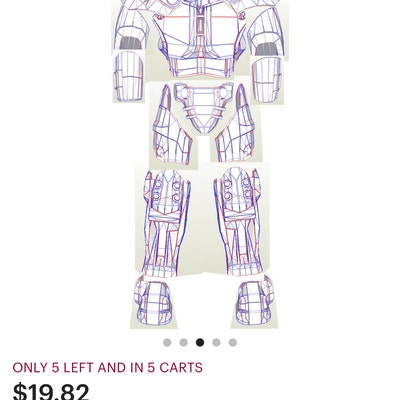 EVA 01 Evangelion Body Armor Foam Templates - Etsy