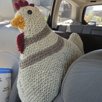 Knitted - Emotional Support Chicken™ Pattern (original and Only Legal ...