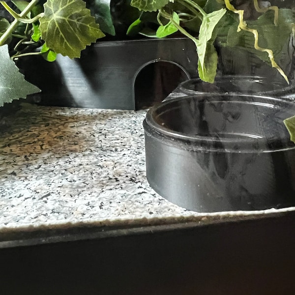 Leopard Gecko Hide, Moist Hide Lay Box, and Feeding Station - Etsy