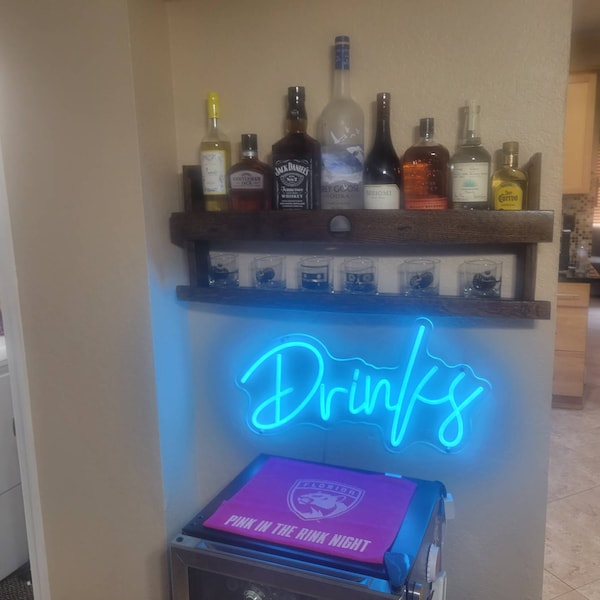 Wall Mounted Bar/drinks Cabinets/bourbon Gifts/bar Cart Accessories ...