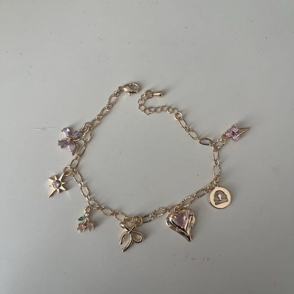 Gold Charms for Necklace, Delicate Gold Jewelry Making Supplies Pendant ...