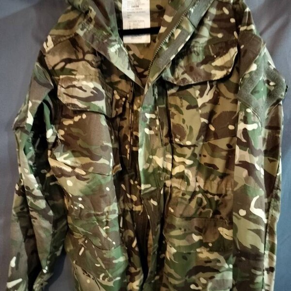 British Army CS95 DPM Ripstop Smock - Etsy