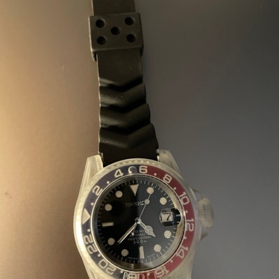 Casio MDV106-1AV Duro Custom Magnifier Window S/steel - Etsy