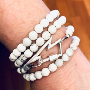 White Roundels Bead 6mm / 8mm / 10mm / 12mm 925 Sterling | Etsy