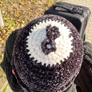 8-ball Hat Crochet Pattern PDF, Crochet Hat Pattern, Hat Pattern ...