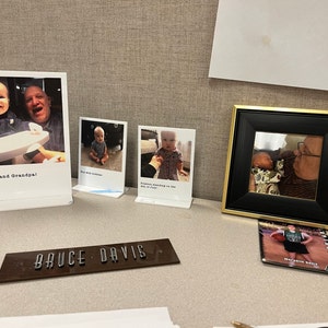 Personalised Photo Print Plaque With Custom Message - Etsy