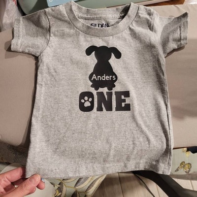 One Dog SVG File First Birthday SVG 1 Dog SVG 1st Birthday Puppy Party ...