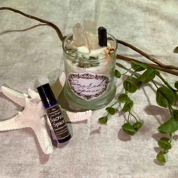 Sacred Space Candle, Witchcraft Candle, Ritual Candle, Spell Candle ...