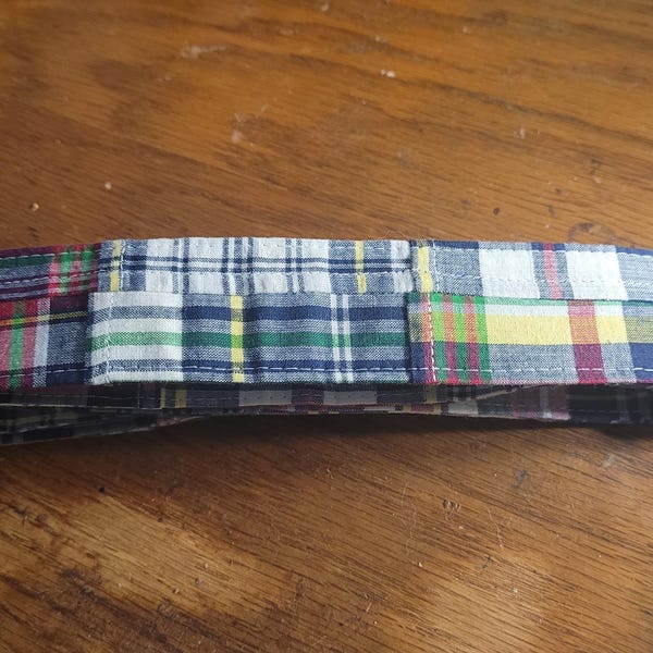 Vintage Patchwork Feed Sack Keychain Wristlet – One of a Kind ...