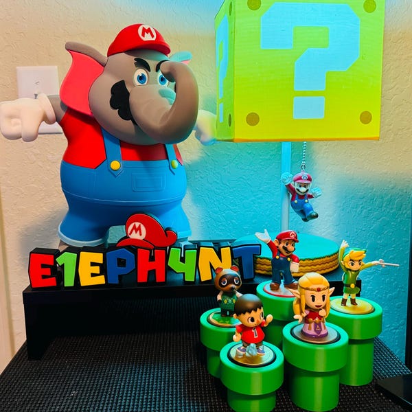 Bowser Bust | Super Mario Bros. | Nintendo Characters - Etsy