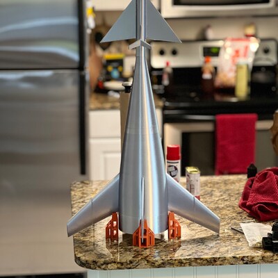 X-15 A2 66671 X15 the Original Nasa Rocket Space Plane 1:32 Scale 472mm ...