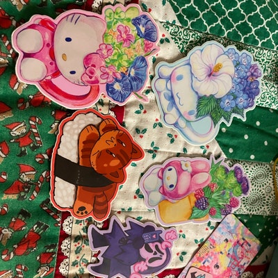 Soft Bunny Stickers - Etsy