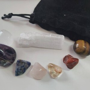 Mini Chakra Bag, Small Chakra Set, Beginners Chakra Set, Crystal Gift ...