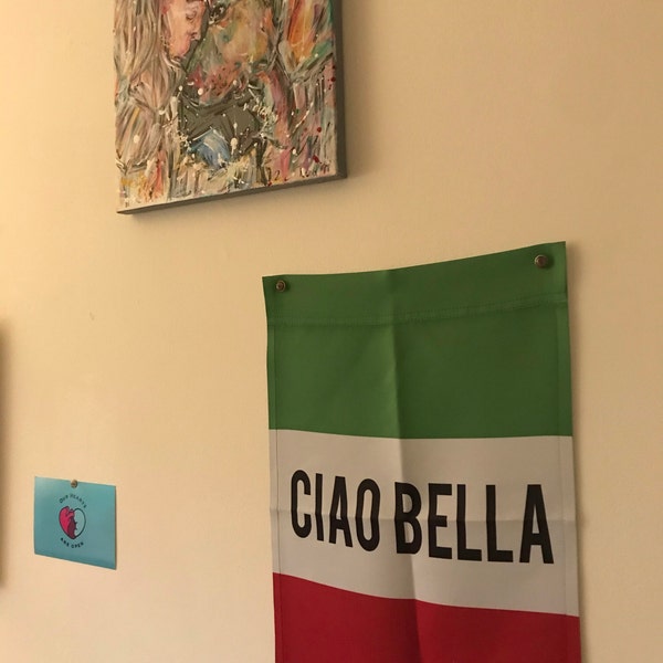 Ciao Bella Italian Garden Flag, Italian Gifts, Italian Party Decor ...