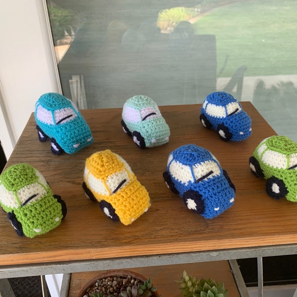 Crochet Mini Car Pattern, Crochet Car Pattern, Amigurumi Car, Toy for ...