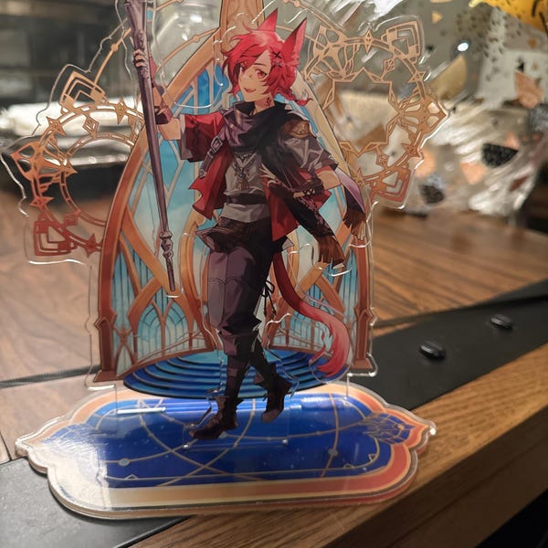 FFXIV Emet-selch Acrylic Standee - Large Multi Layered Display Piece - Etsy