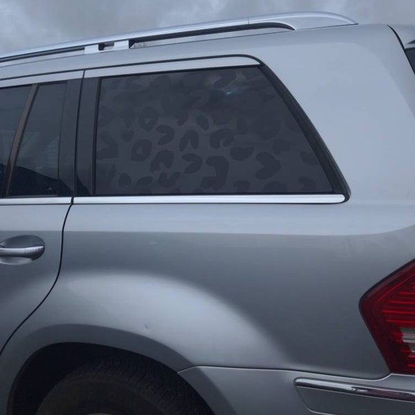 Eye-catching Side Window Leopard Print Decal | Unique Car Accessories ...