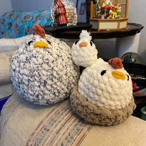 Mama and Mini Mabel Chicken CROCHET PATTERN - Etsy