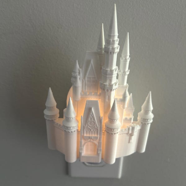 Cinderella Castle Wall Night Light - Plug-in - LED - Disney - Etsy