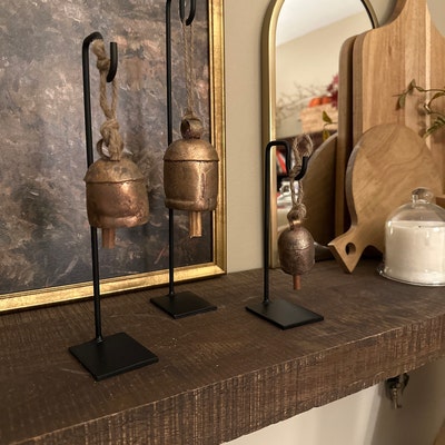 Bell Stands Vintage Inspired Copper Bells Meta Iron Bells - Etsy Australia