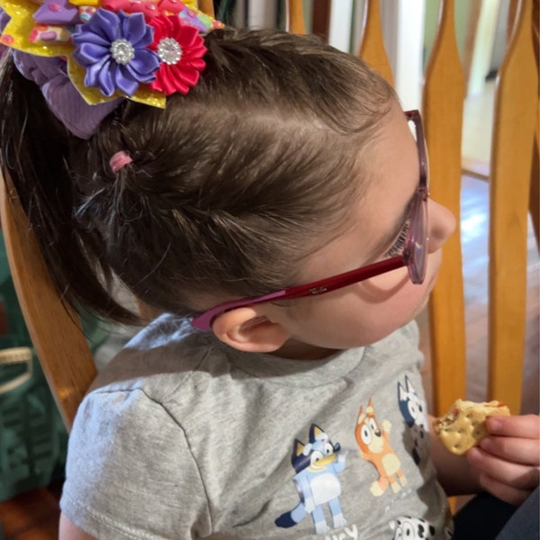 Back to School Hair Bow | Looking Cool | School | Hair Bow | Star Bows ...
