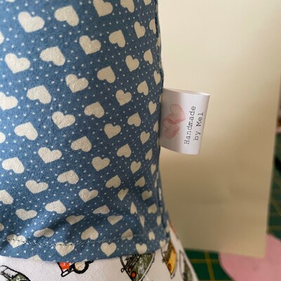 Custom White Fabric Clothing Labels Product Tags Handmade Items ...