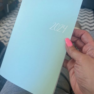 2 Year Large Monthly Spiral Planner Start Any Month / 2 Pages per Month ...