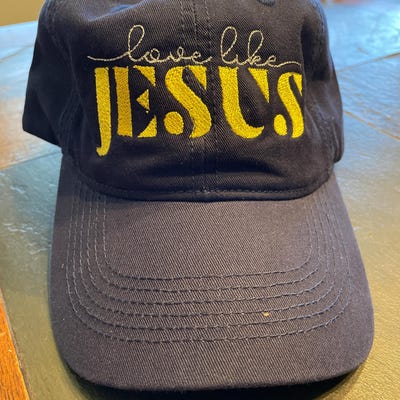 Be the Light Embroidered Hat, Religious Hat, Women's Cap, Gift for Her ...