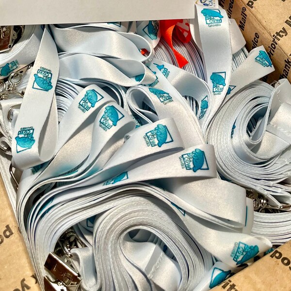 30 INCHES for Kids Custom Full Color Lanyards - Party Lanyards - Fabric ...