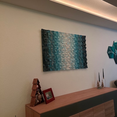 Minecraft Floating Shelf Wood Wall Art Minecraft, Wood Wall Decor ...