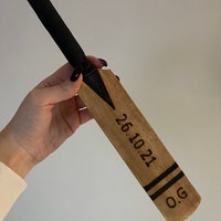 Cricket Bat Keyring - Etsy UK