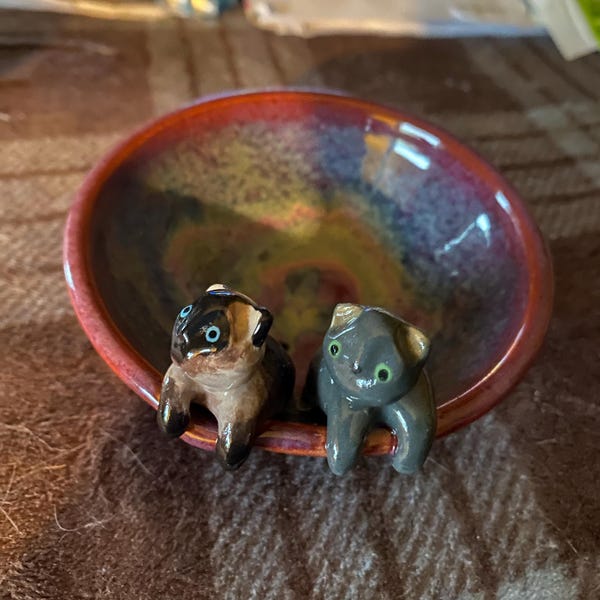 Custom Animal Bowl Small, Animal Dish, Pottery, Personalized, Small ...