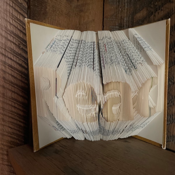 Read Book Folding Pattern and Beginners Tutorial. Folded Book Art ...