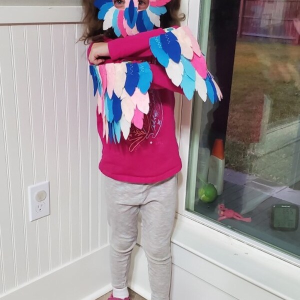 Felt Wings PDF Sewing Pattern - Playtime Pattern, Felt Wings Pattern ...