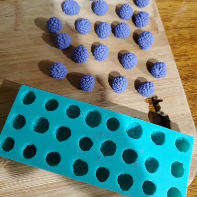 Raspberries Silicone Mold,fruit Mold, berries Silicone Mold, Embed ...