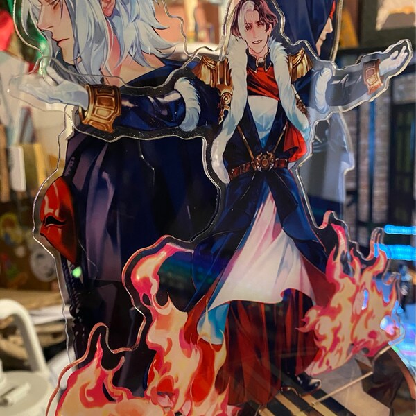 FFXIV Emet-selch Acrylic Standee - Large Multi Layered Display Piece - Etsy