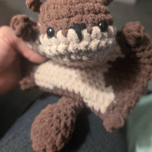 Flying Squirrel Amigurumi Crochet Pattern (digital PDF) - Etsy