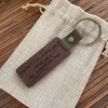 Engraved Wood Key Chain Custom Keychain Gift for Home Car Office ...