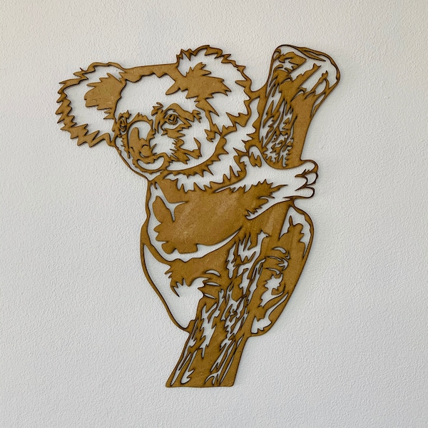 Koala Svg Cut File, Animal Svg, Australia Wild Life, Silhouettes Dxf ...