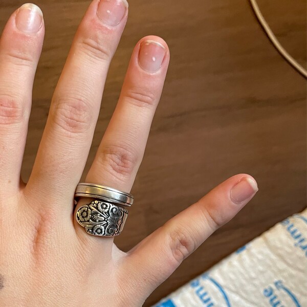 Personalized Spoon Rings - Etsy