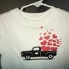 Valentine Truck Svg, Valentine's Day Svg, Red Truck With Heart Svg ...