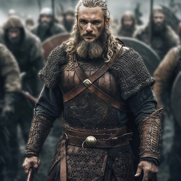 Custom Viking Man From Photo , Viking Portrait, Viking Gifts, Ragnar ...
