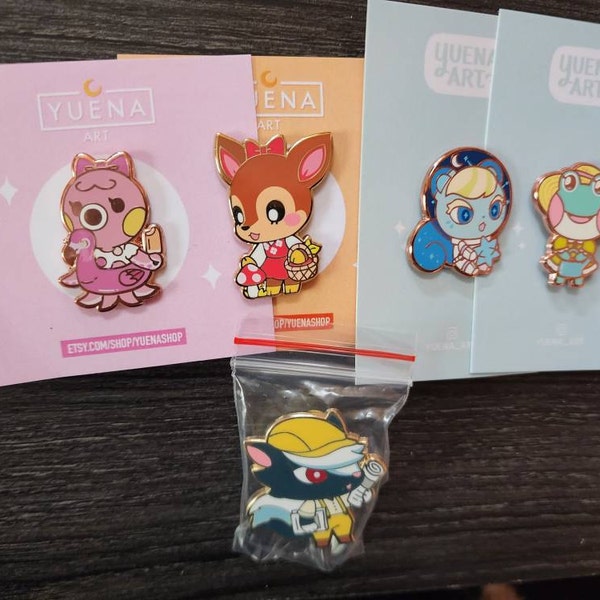 Fauna Enamel Pin - Etsy