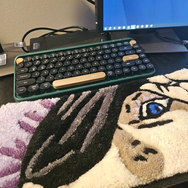 Keyboard Custom Tiger Anime Cartoon Wrist Rest Rug - Etsy