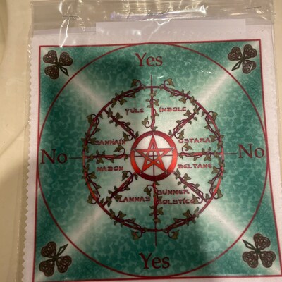 Moon Goddess Scrying Mat Dowsing Wiccan Magic Divination - Etsy