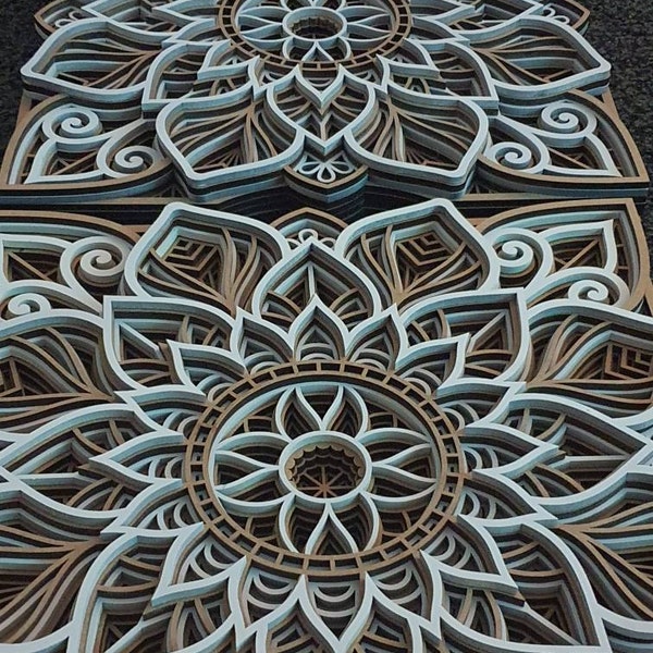 Layered Letter M, Laser Cut Letter, Wall Art Multilayer Letter, Numbers ...