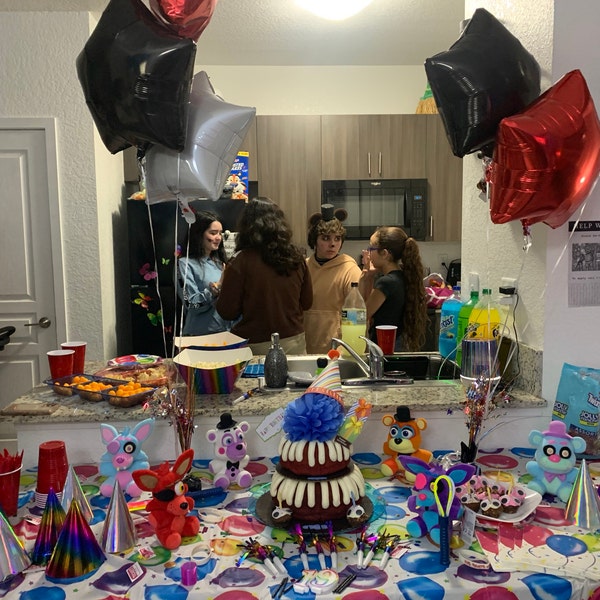 Security Breach Fnaf Poster Fnaf Birthday Fnaf Decoration Fnaf Print Fnaf Security 