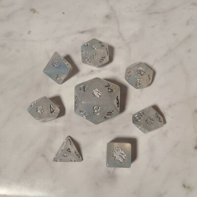 Dice 'spirit Of' Atlantis Seafoam Shallows, Dungeons and Dragons, Dnd ...
