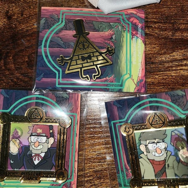 Gravity Falls Pin Lenticular Fanart - Etsy